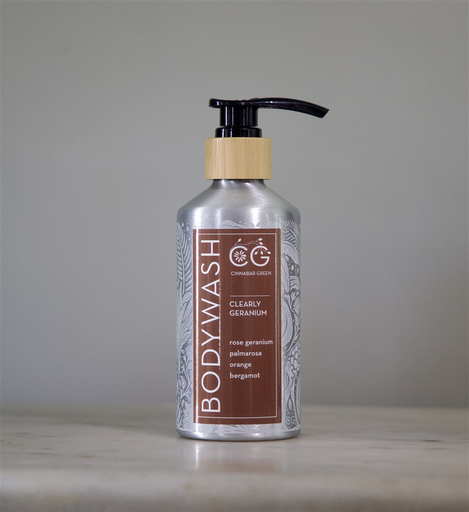 Geranium Body Wash - 370ml - Cinnabar Green